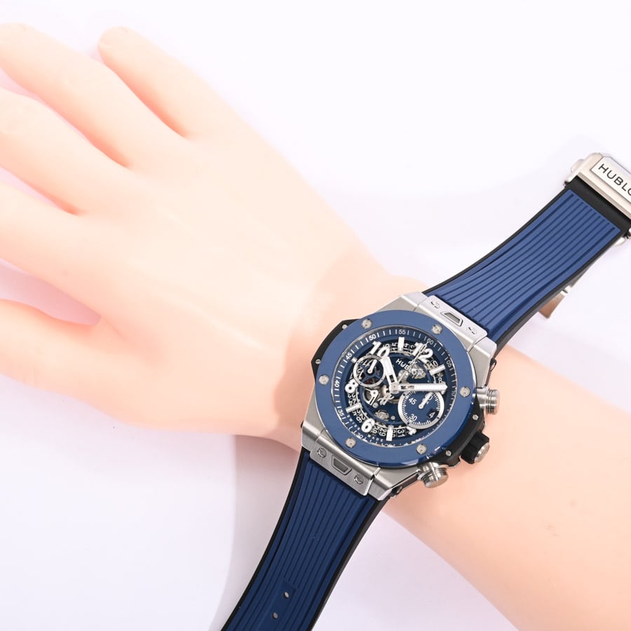 ウブロ | ビックバン ウニコ チタニウム ブルーセラミック | 421.NL.5170.RX | チタニウム | 新品 | メンズ 【公式】 ブランド品通販・販売のロデオドライブ